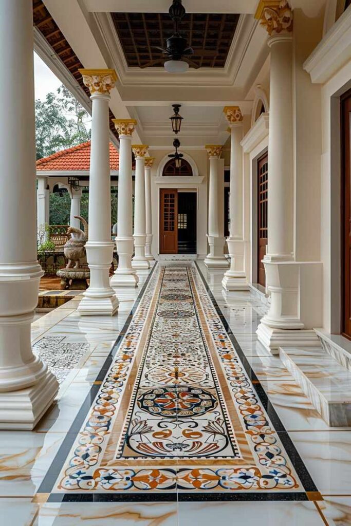 Grecian Style Living Room