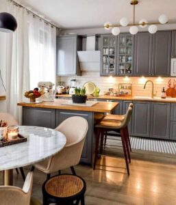 43 STYLISH SMALL MODERN KITCHEN DESIGN TO INSPIRE YOU - decor meets cozy